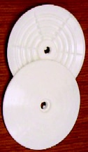 3" MOLDED PLASTIC BASE PLATE