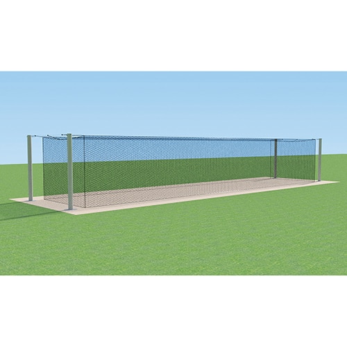 70' RETRACTABLE BATTING CAGE FRAME