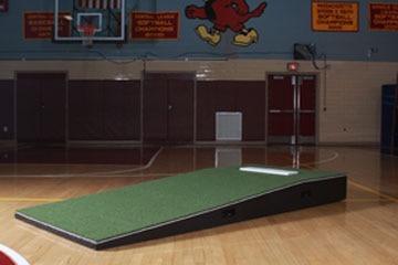Portable 1-Piece Pitching Mound w/Turf