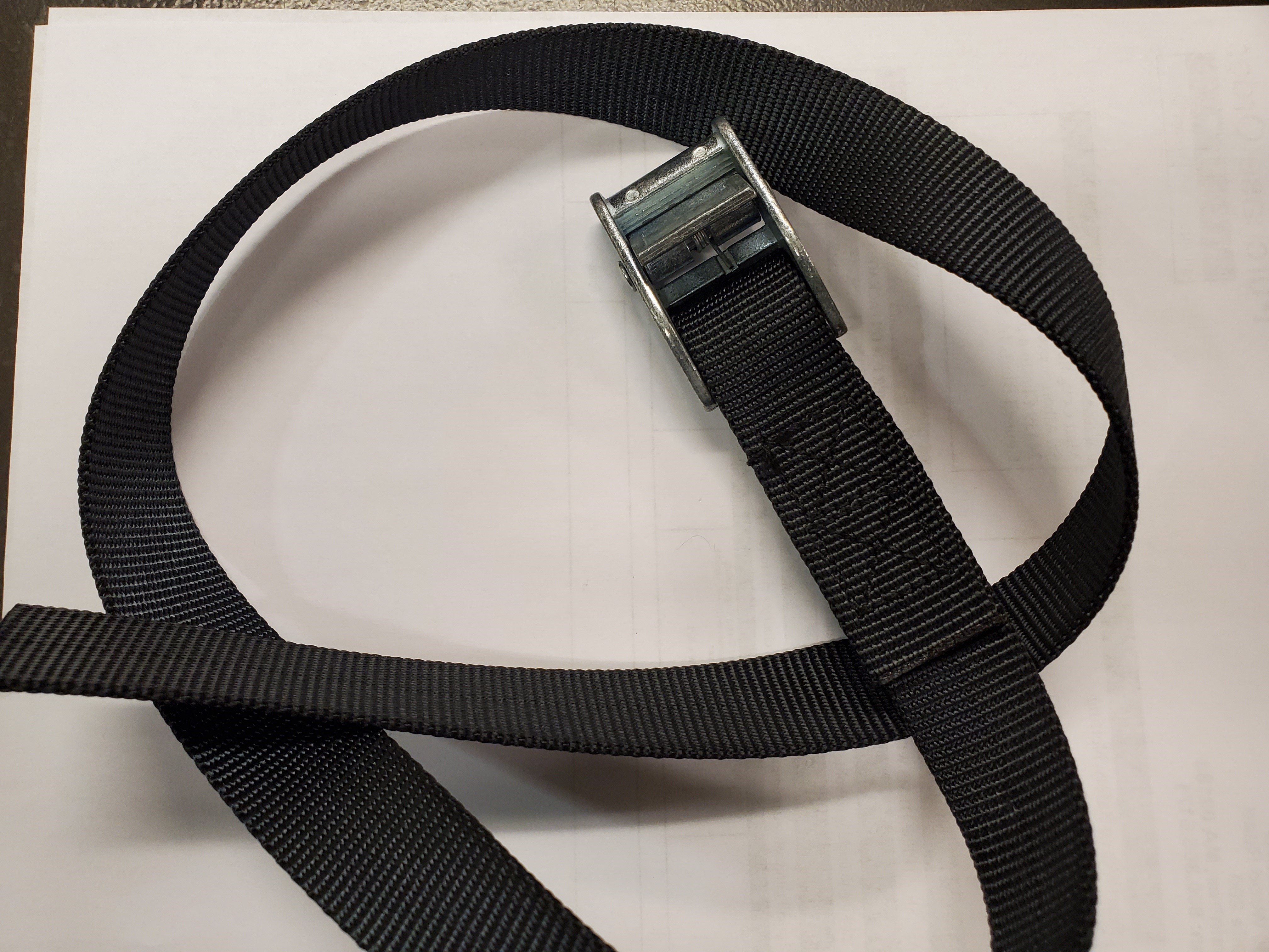 36" NET ADJUSTMENT STRAP 1" WEBBING W/ CAM BUCKLE